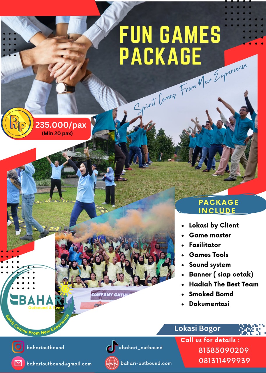 Paket Outbound & Fun Games - BAHARI OUTBOUND
